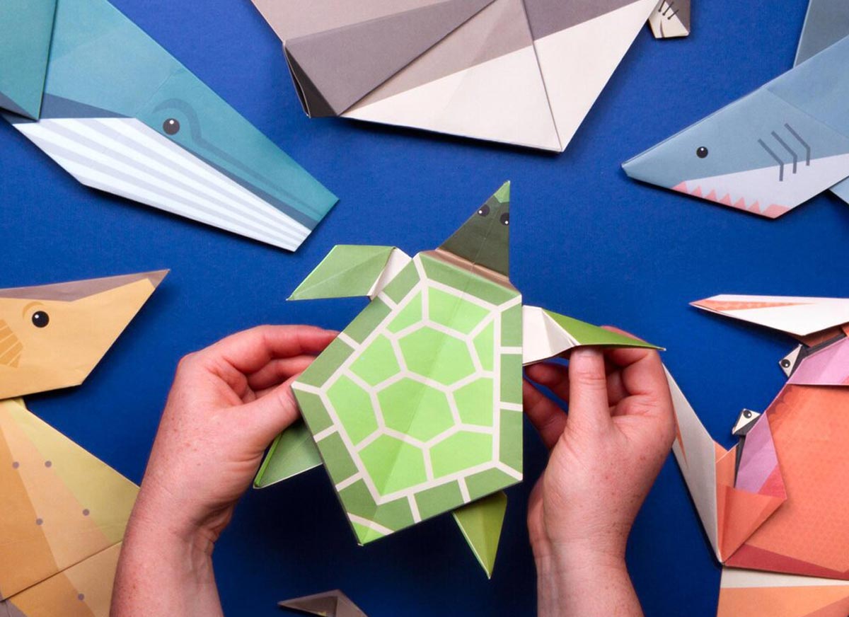 Clockwork Soldier create your own giant ocean origami | Eden Project Shop