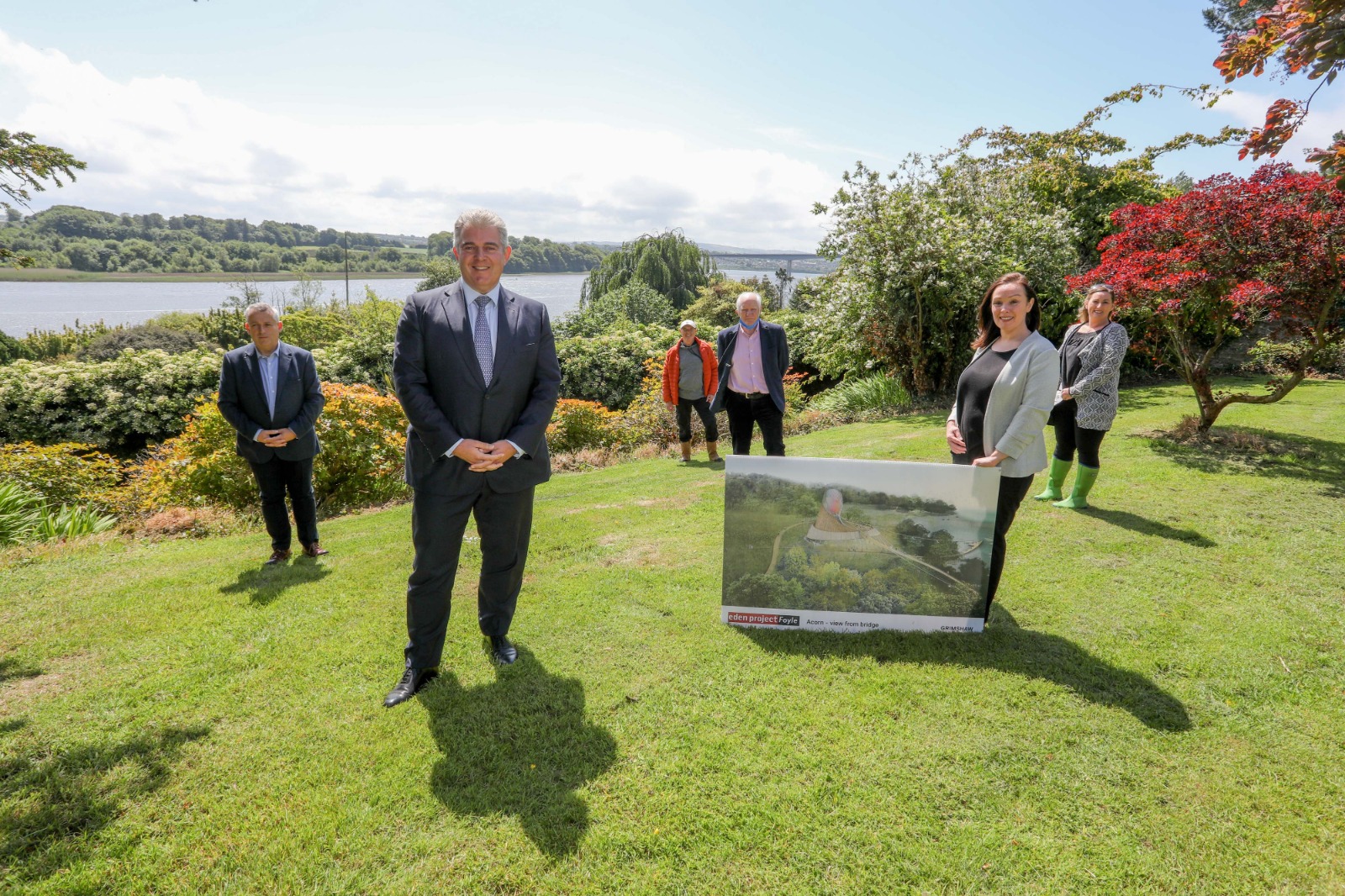 Secretary of State for Northern Ireland visits Eden Project Foyle site ...