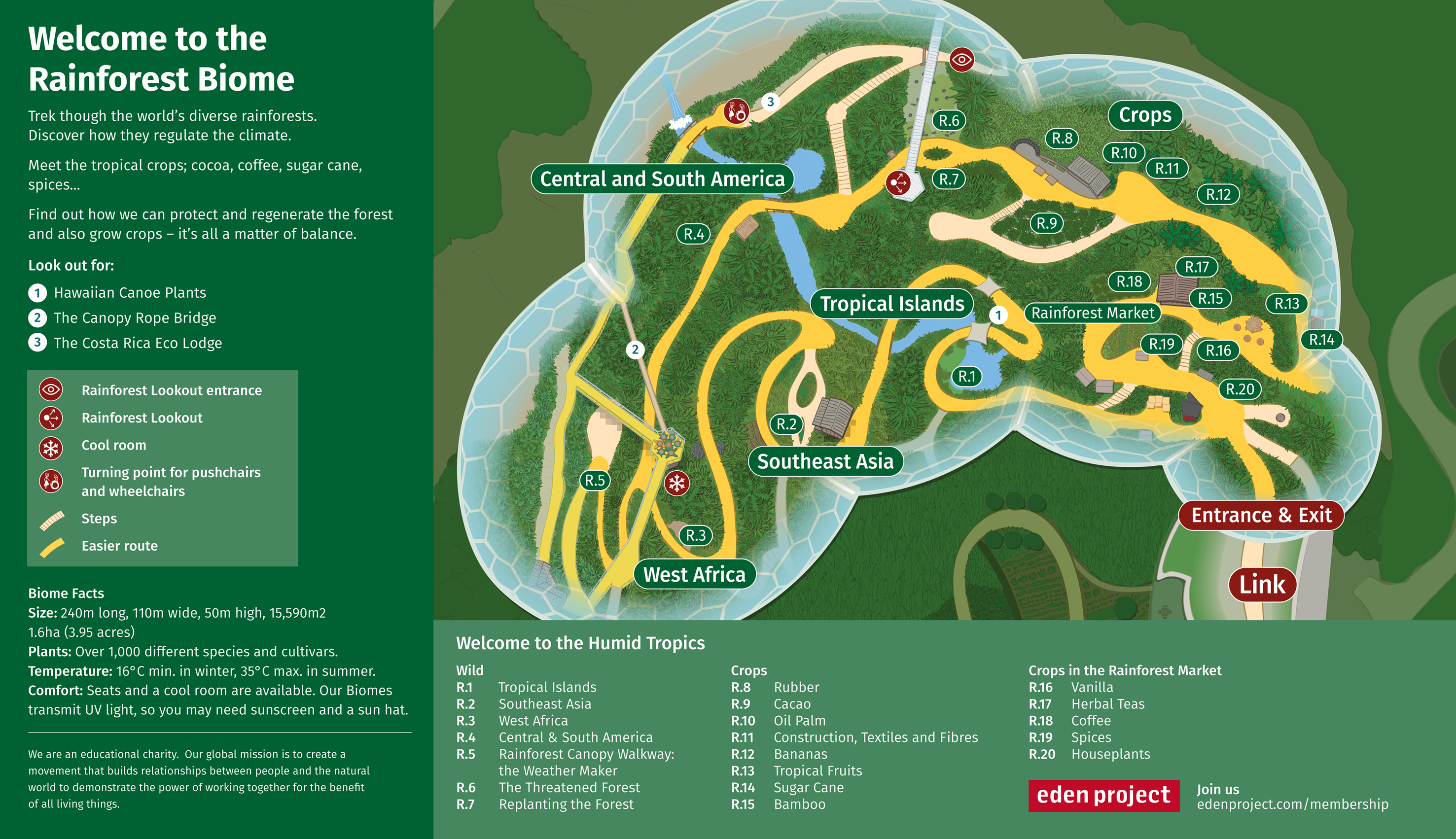 Maps of the Eden Project | Eden Project