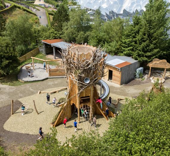 Play spaces for kids | Eden Project