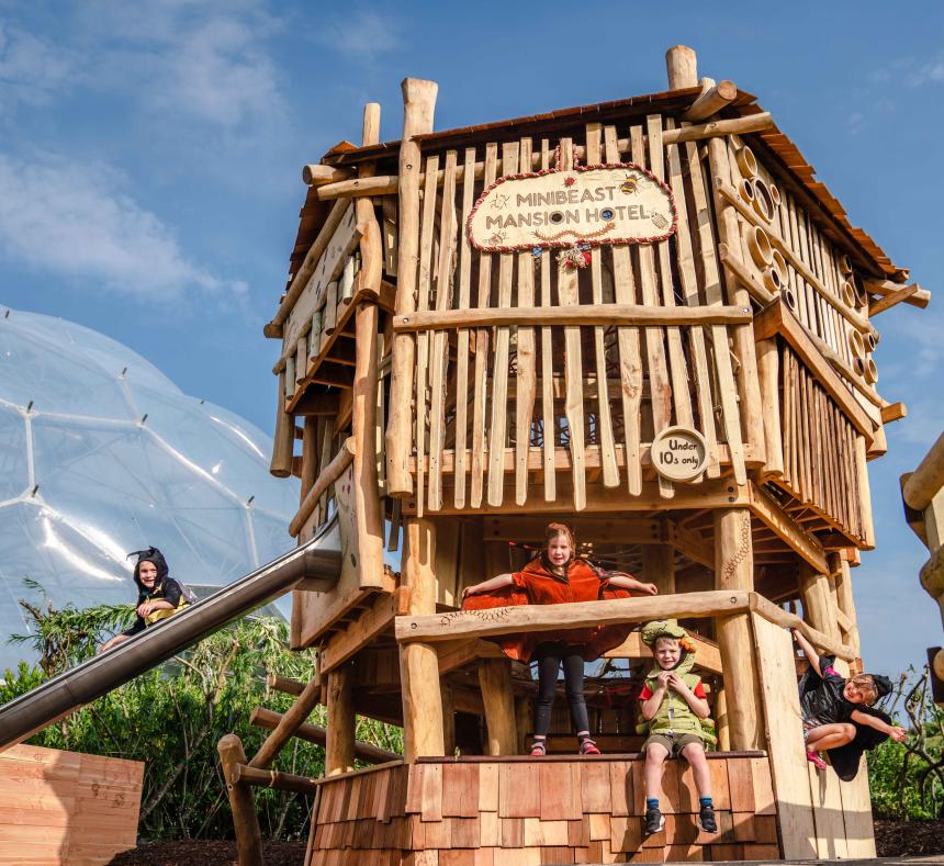 Play spaces for kids | Eden Project