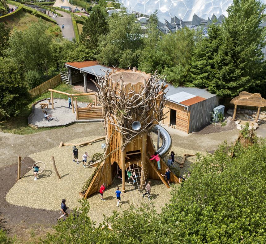 Play spaces for kids | Eden Project