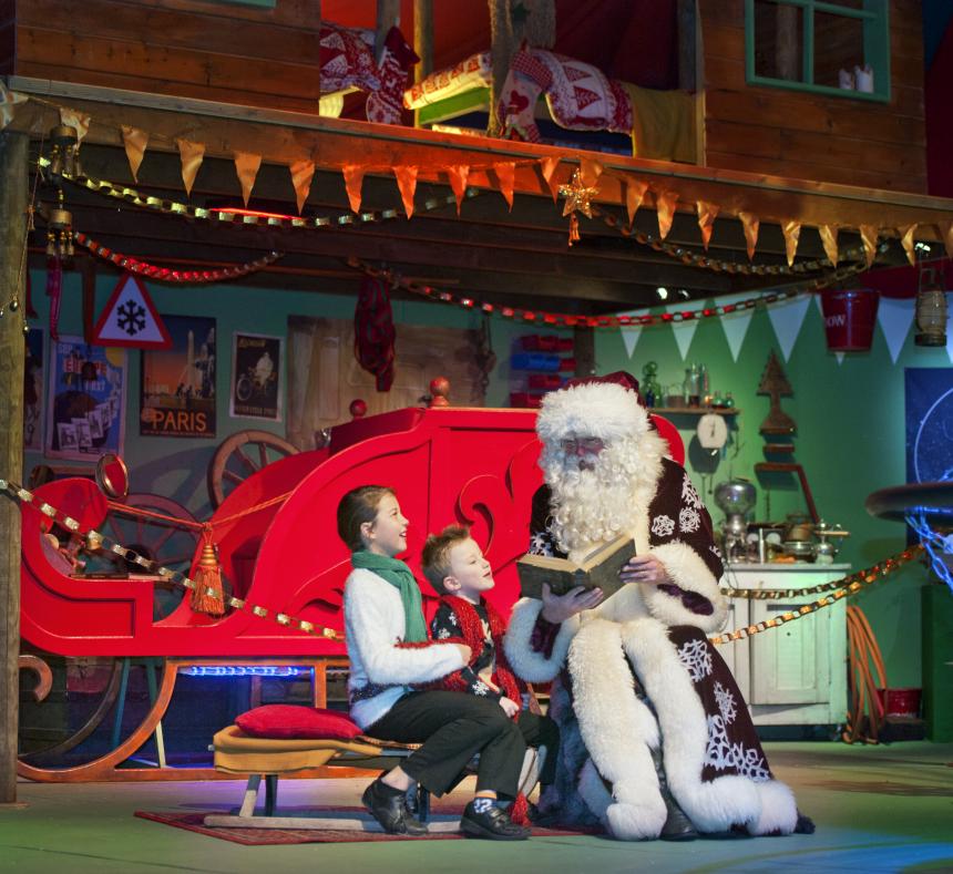 Father Christmas at the Eden Project | Eden Project