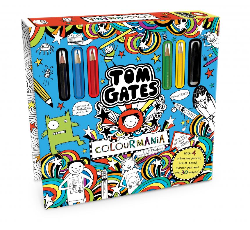 tom gates coloring pages