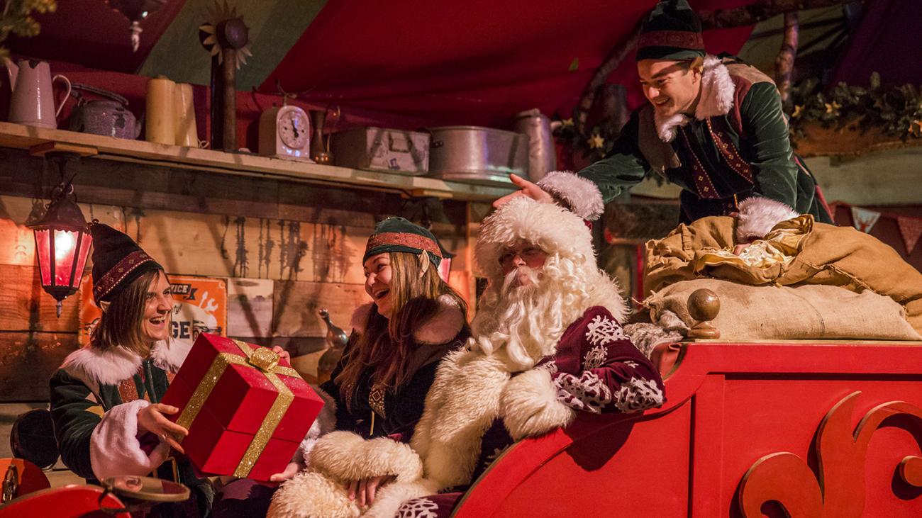 Father Christmas at the Eden Project | Eden Project