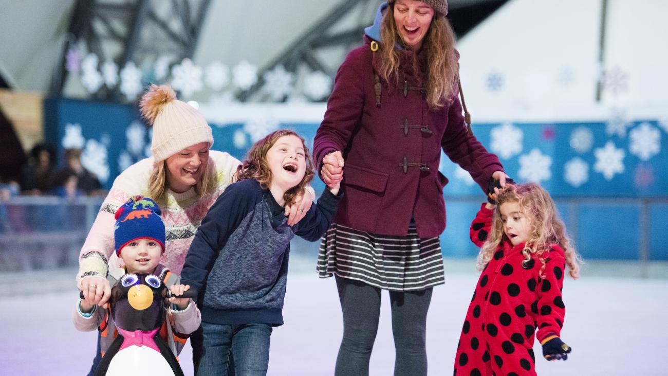 Ice skating | Eden Project