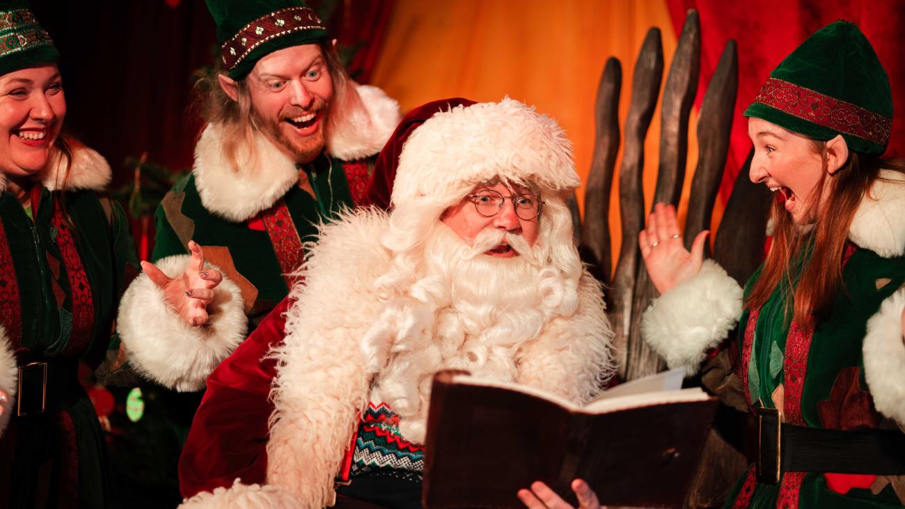 Father Christmas at the Eden Project | Eden Project