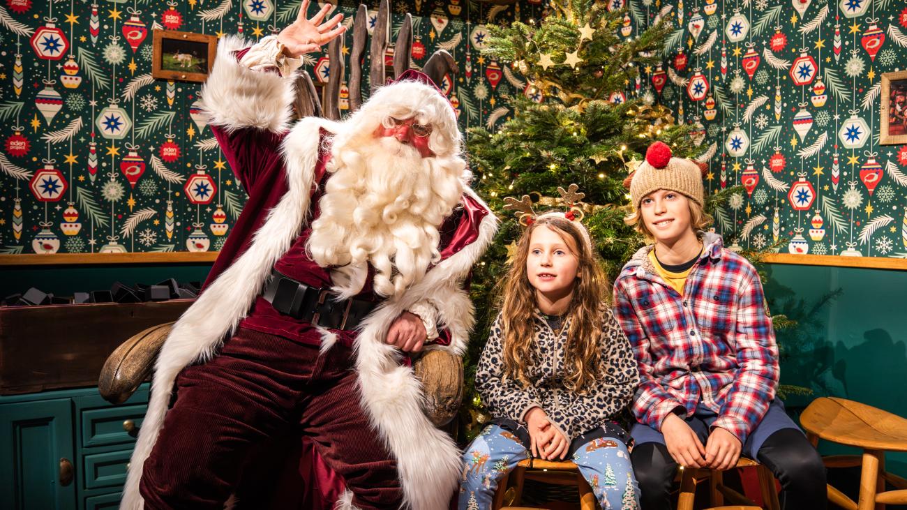 Father Christmas at the Eden Project | Eden Project