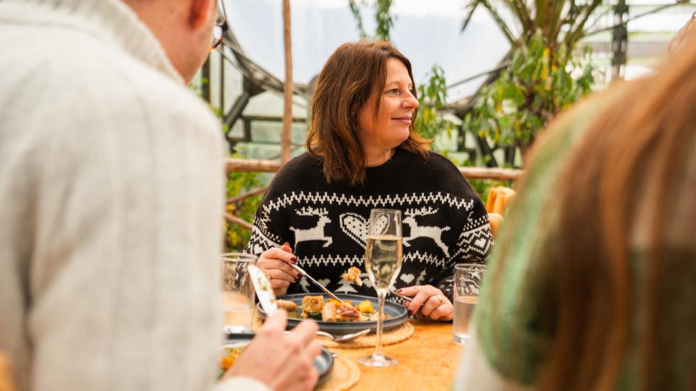 Mediterranean Biome Christmas Lunch | Eden Project