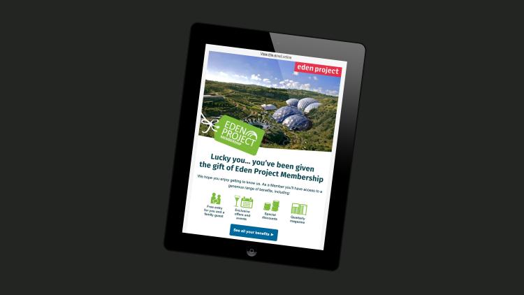 Gift Membership | Eden Project