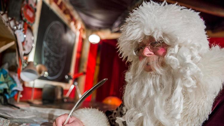 Father Christmas at the Eden Project | Eden Project