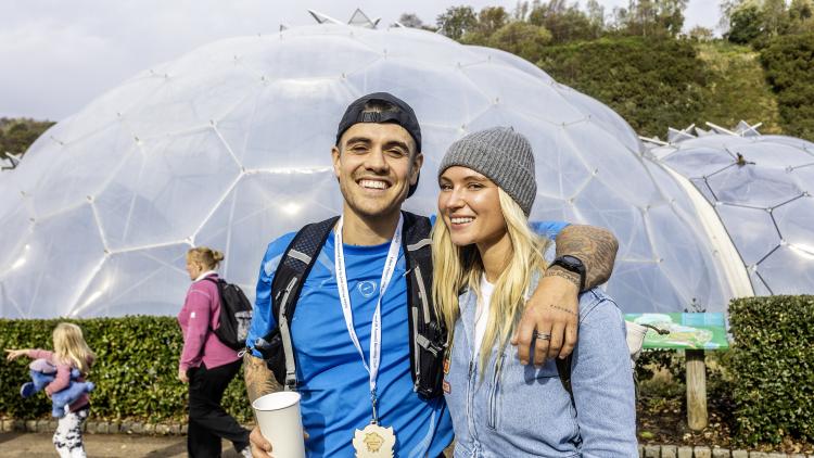 On your marks, Mabbott! Love Island star takes on Eden Project Marathon ...