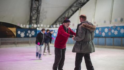 Ice skating | Eden Project