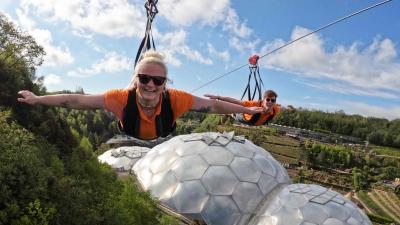 Zip wire and adventure activities | Eden Project