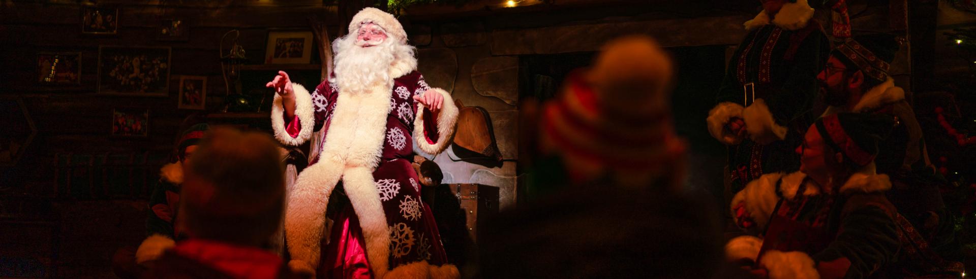 Father Christmas at the Eden Project | Eden Project