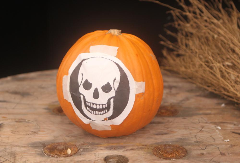 skull pumpkin carving tutorial