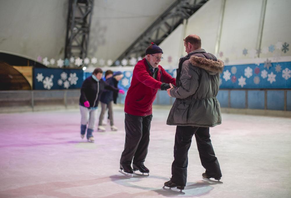 Ice skating lessons | Eden Project