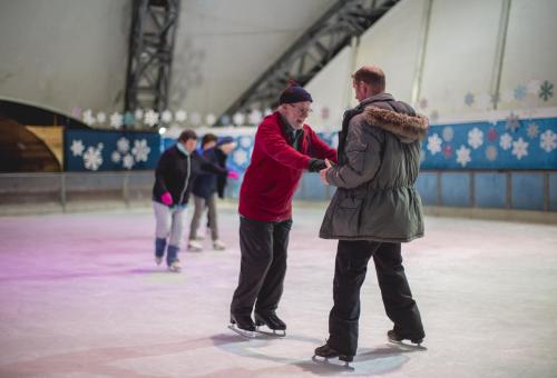 Ice skating lessons | Eden Project